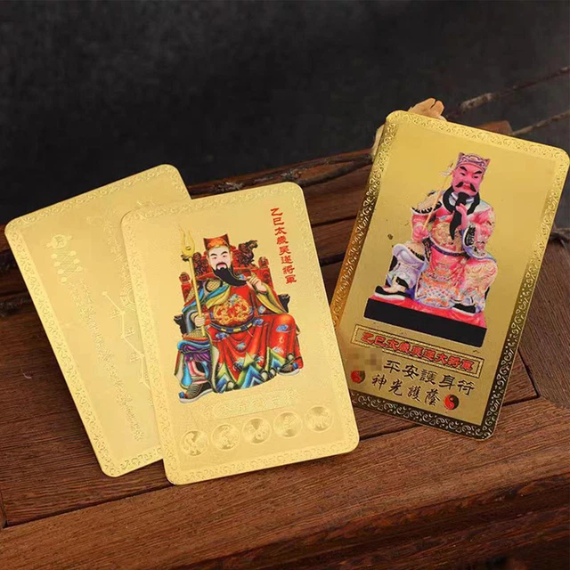 TAI SUI CARD 2025 Year Of The Snake Protection Cards Feng Shui Tai Sui ...