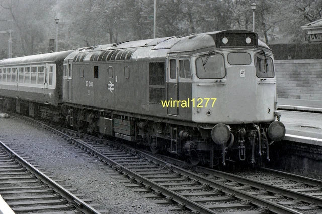 6X4 COLOUR RAILWAY photograph Class 27 27046 at Edinburgh £1.00 ...