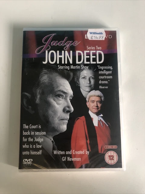 JUDGE JOHN DEED : Complete BBC Series 2 Martin Shaw 2007 New DVD Top ...