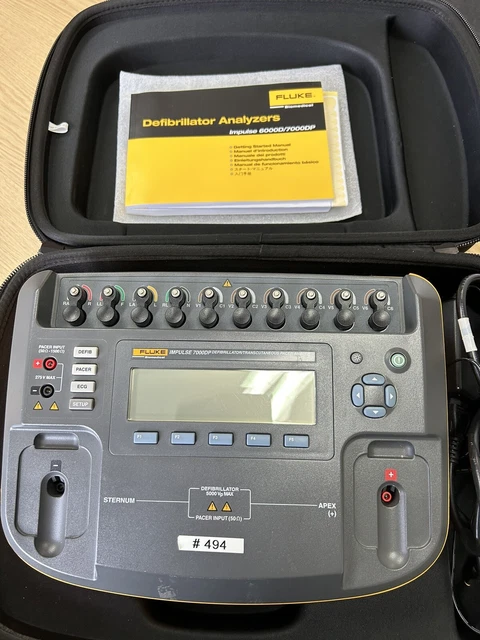 FLUKE IMPULSE 7000DP defib/transcutaneous pacer analyzer EUR 2.219,35 ...