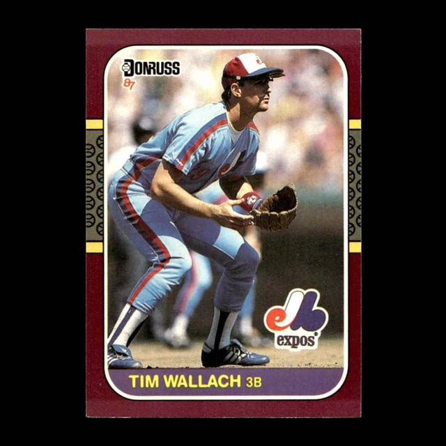 TIM WALLACH 1987 Donruss Ouverture Day Montréal Expos #88 R319A 39 EUR ...