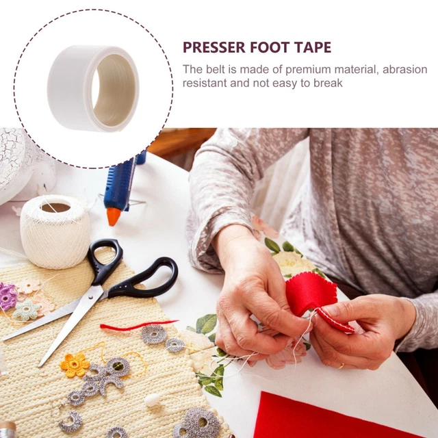 2 ROLLS PRESSER Foot Pad Tape Sewing Machine Sticker Accessories $22.32 - PicClick AU