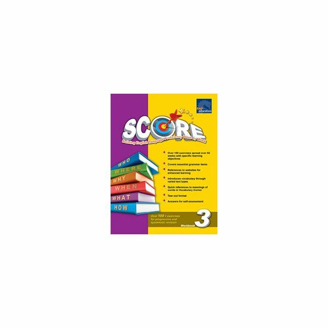 PRIMARY LEVEL SCORE Workbook 3 (NEW) for Grammar and Vocabulary $59.99 ...