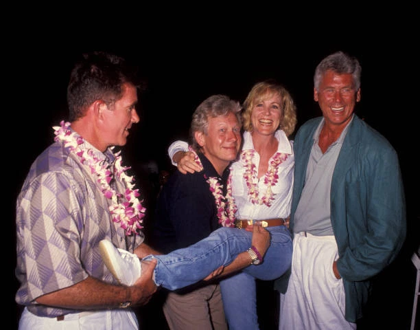 ACTOR ALAN THICKE Bruce Davidson actress Joanna Kerns Barry B- 1992 Old ...