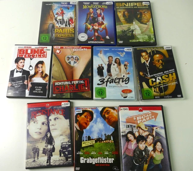 10 FILME DVD Film für die Familie ab 12 Jahre Komödie Krimi Liebe ...