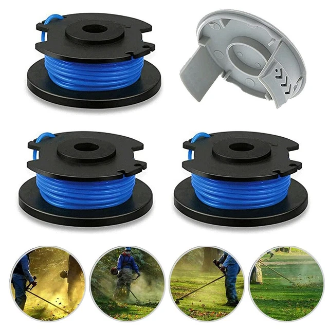 SPOOL LINE TRIMMER Spare Parts Strimmer Grass ABS Plastic+ Nylon ...