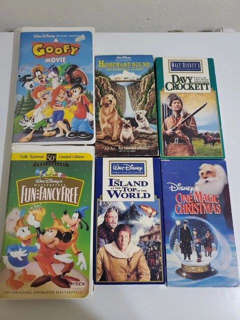 Walt Disney Cartoon Classics Vhs Lot Tested In Great Shape £2191 2714