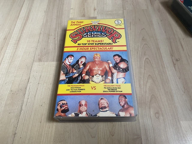 WWE / WWF Survivor Series 1989 VHS - Rare £5.00 - PicClick UK