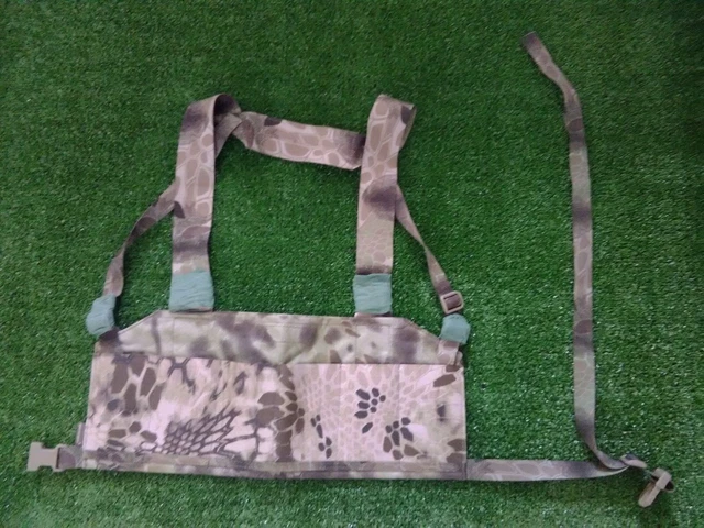BRITISH ARMY EMERSON Tactical Speed Scar-H Chest Rig W/6 Rifle Mag ...