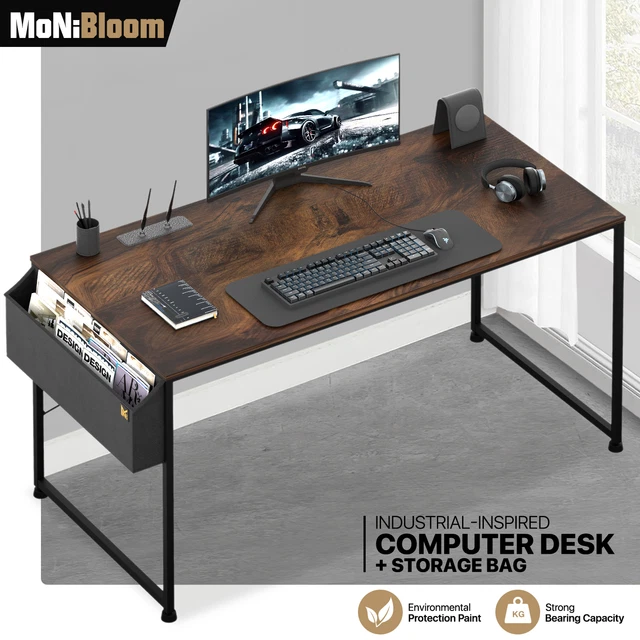 55&COMPUTER GAMING LAPTOP Desk Office Workstation Home Study Table w ...