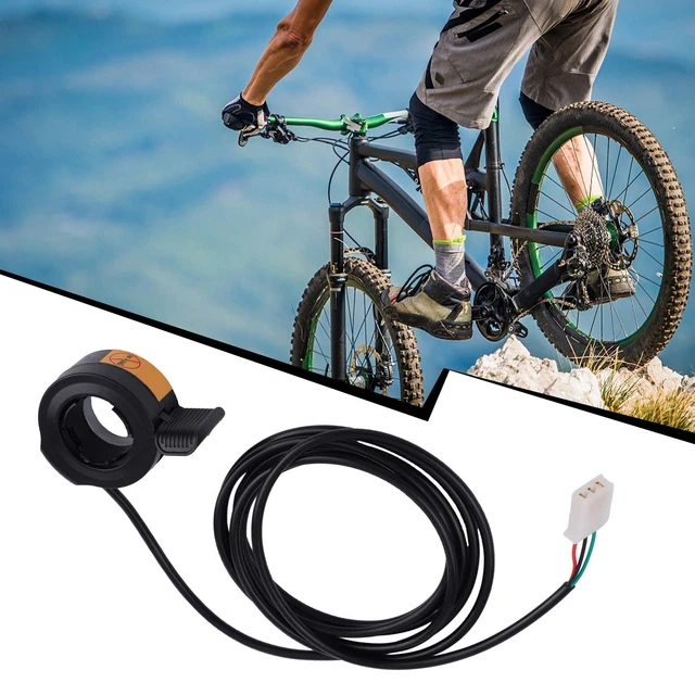 THUMB HANDLEBAR FINGER Trigger Accelerator Electric Controller Bike ...