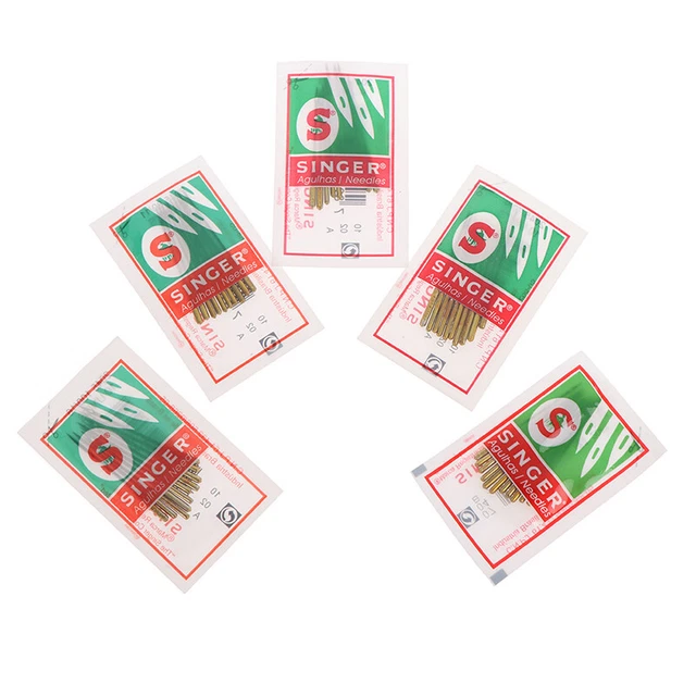 50 X MIX Size Singer Needles Sewing Needle Domestic Sewing Needle^ QW ...