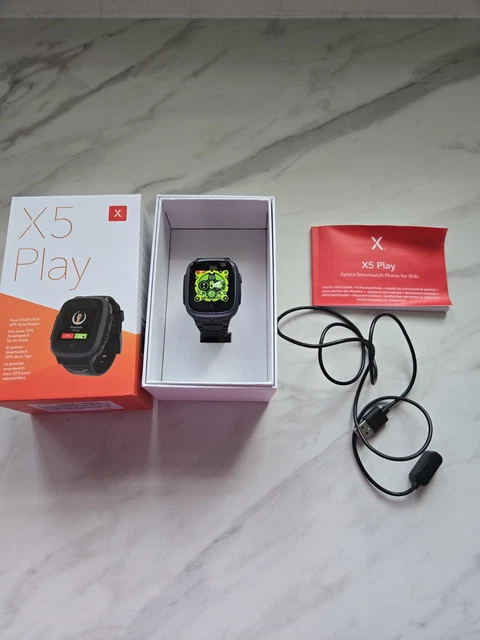 XPLORA X5 PLAY GPS 45mm Kids Smartwatch - Black £45.00 - PicClick UK