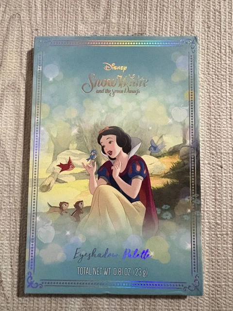 DISNEY SNOW WHITE Eye Pallet with Mickey Mouse Clear Pouch and Brushes ...