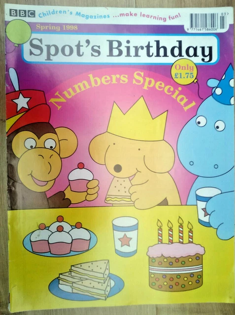 RARE VINTAGE BBC Childrens SPOT Magazine Comic #Spring 1998 VGC Spot ... RARE VINTAGE BBC Childrens SPOT Magazine Comic #Spring 1998 VGC Spot ...