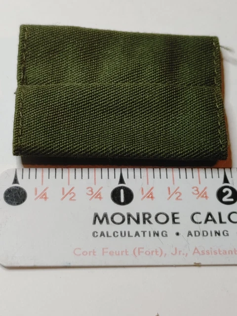 NOS ONE US ARMY 1 LT OD Camo GORTEX Jacket Slip On Rank 1ST LIEUTENANT ...