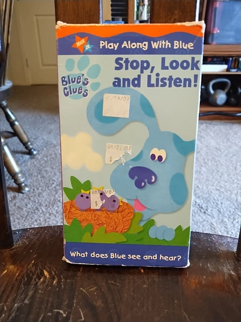 VINTAGE VHS BLUES Clues Stop, Look And Listen £13.75 - PicClick UK