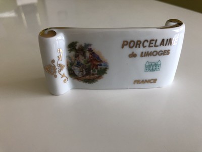 PETIT OBJET PORCELAINE de Limoges France EUR 10,00 - PicClick FR