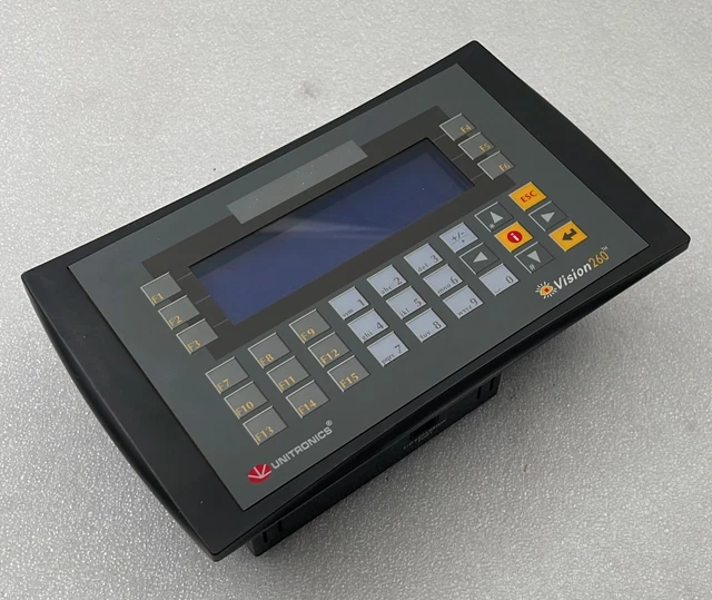 UNITRONICS VISION260 PROGRAMMABLE logic controller HMI Display V260-16 ...