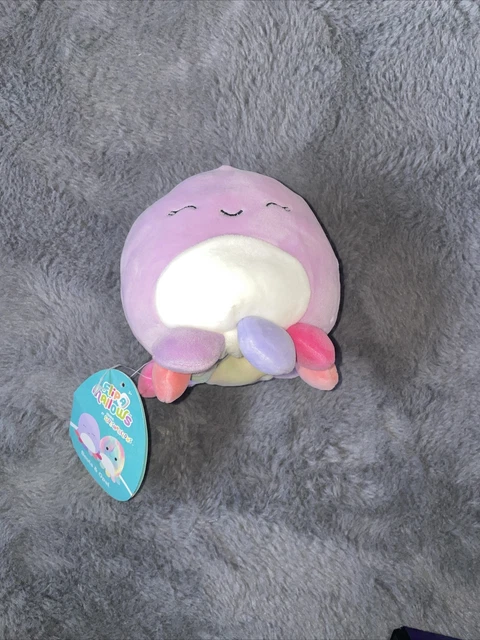 5” SQUISHMALLOW BEULA & opal “flip a mallows” octopus £5.00 - PicClick UK