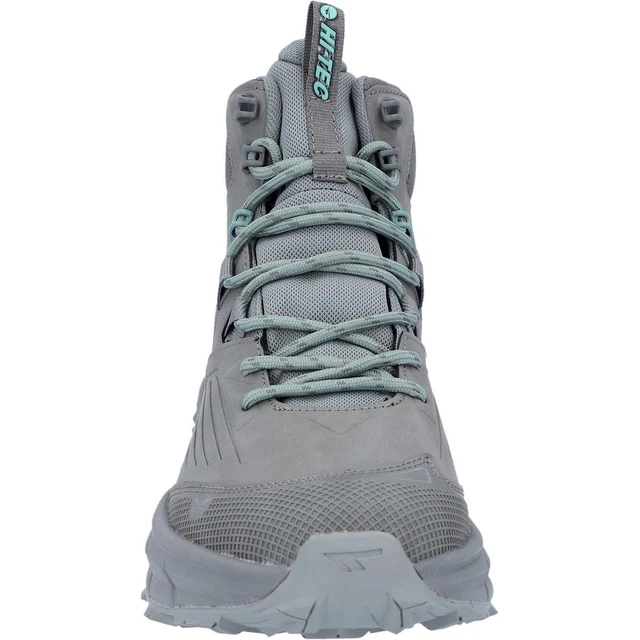 HI TEC FUSE Trek Mid Hiking Boots Cool Grey A soft highly durable ...