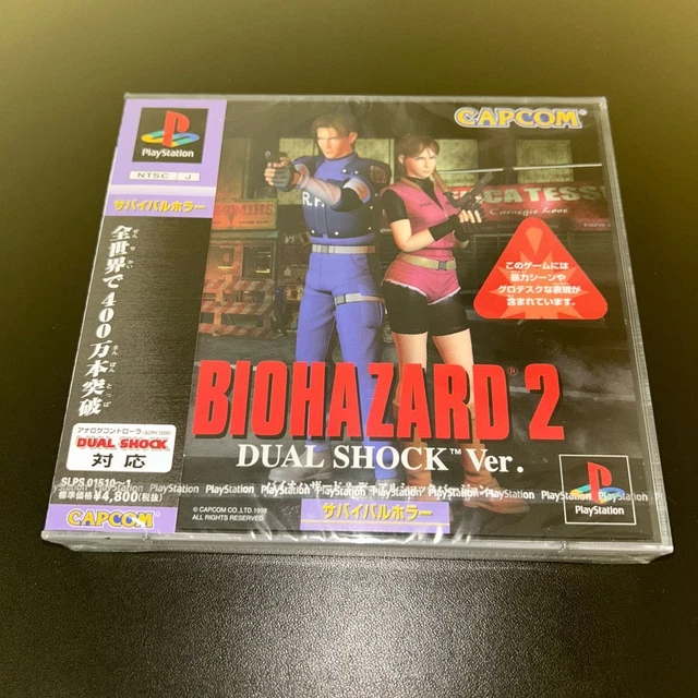 {NUOVO} PS1 RESIDENT Evil 2 versione Dual Shock Biohazard PLAYSTATION 1 EUR 614,40 - PicClick IT