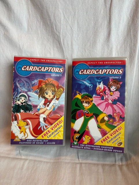 CARDCAPTORS NELVANA ENGLISH DUB Volumes 1-4 VHS exc stickers £52.70 ...