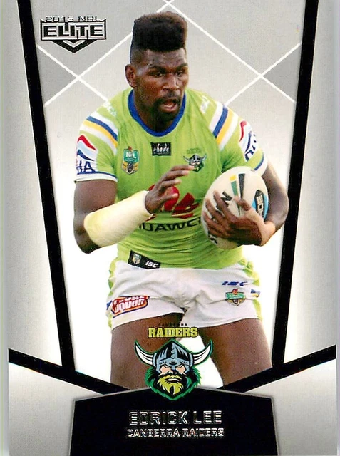 2015 CANBERRA RAIDERS NRL Card EDRICK LEE Elite EUR 3,30 - PicClick FR