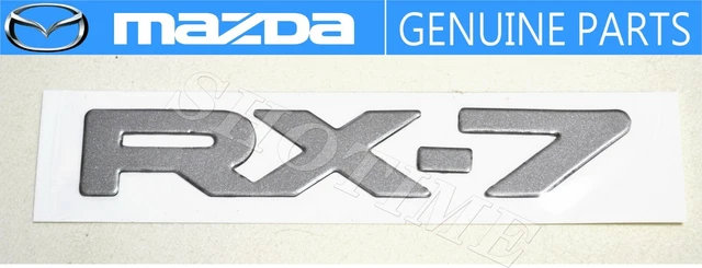 MAZDA RX-7 FD3S Genuine Rear Badge Emblem RARE ITEM JDM EUR 46,61 ...