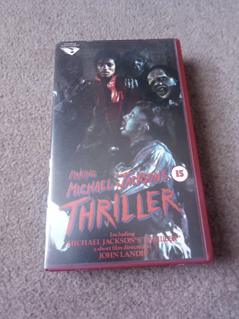 MAKING MICHAEL JACKSONS Thriller VHS Video £5.92 - PicClick UK