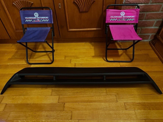 NOS RARE HELLA Double Deck Rear Spoiler For Volkswagen Golf Mk2 £320.00 ...