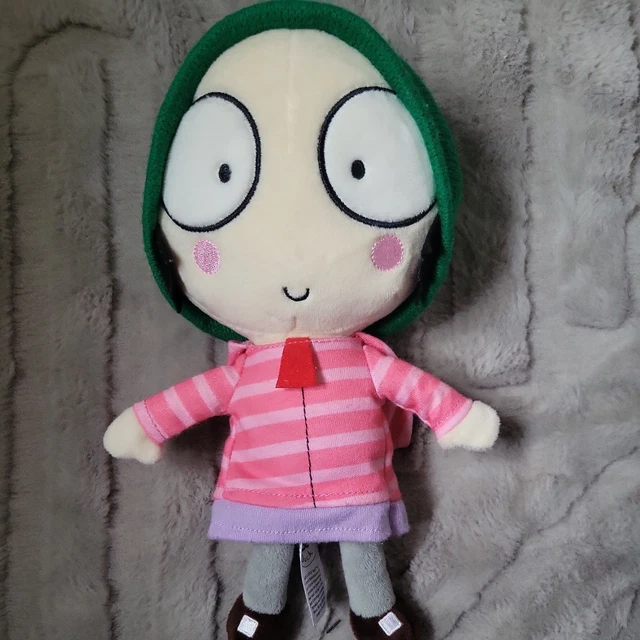 SARAH AND DUCK Cbeebies Sarah 10" Soft Plush Toy £18.14 - PicClick UK
