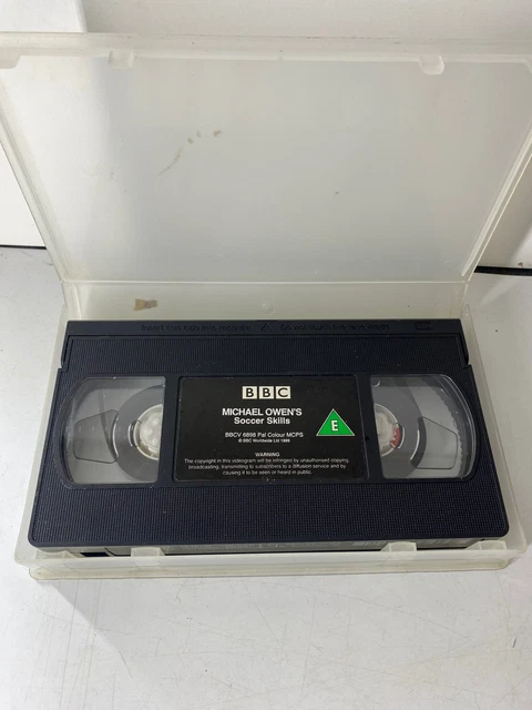 MICHAEL OWEN'S SOCCER Skills BBC VHS Video Cassette Tape £7.99 ...