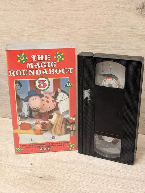 THE MAGIC ROUNDABOUT 3 vhs childrens vintage vhs tape £37.12 - PicClick UK