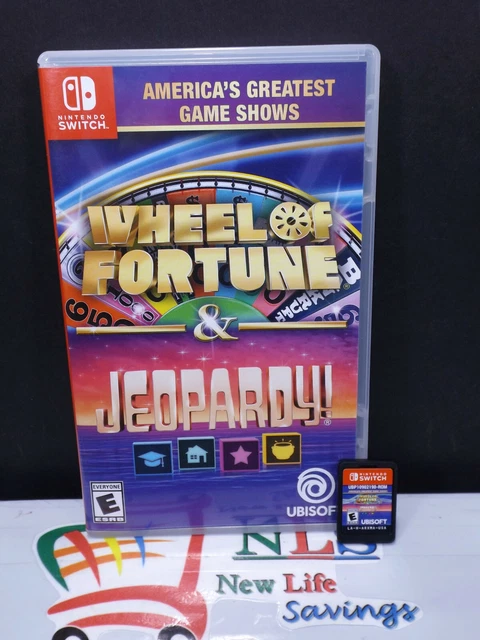 NINTENDO SWITCH AMERICA'S Greatest Game Shows Wheel of Fortune ...