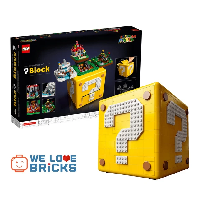 LEGO SUPER MARIO Super Mario 64 Question Mark Block 71395 Brand New ...