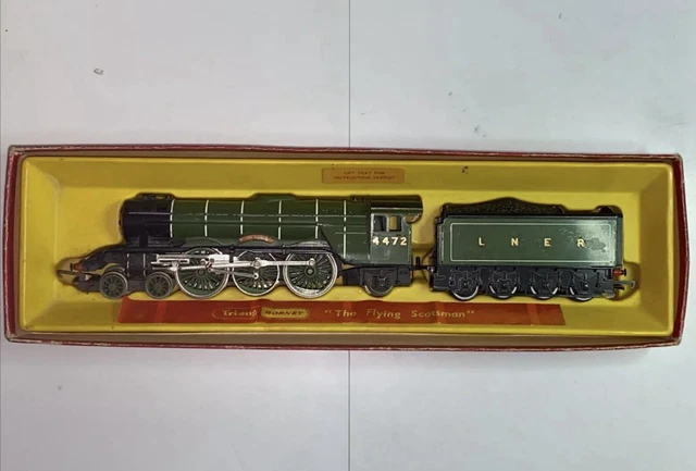 TRIANG HORNBY R855 LNER Flying Scotsman Steam Loco in Apple Green Nice Condition £31.92 ...