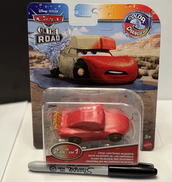 DISNEY PIXAR CARS COLOR CHANGERS "CAVE LIGHTNING McQUEEN" NEW COLOR ...