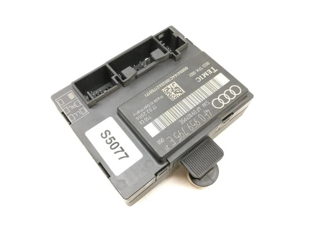AUDI A6 4F C6 Porte Contrôle Module Unité Arrière Gauche 4F0959795E ...