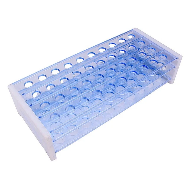 PLASTIC 3 LAYERS Lab Test Tube Rack Holder for 18mm Centrifugal Pipe ...