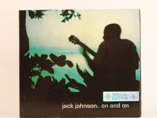 JACK JOHNSON ON AND ON (DIGIPAK) (587) 16 pistes CD album pochette ...