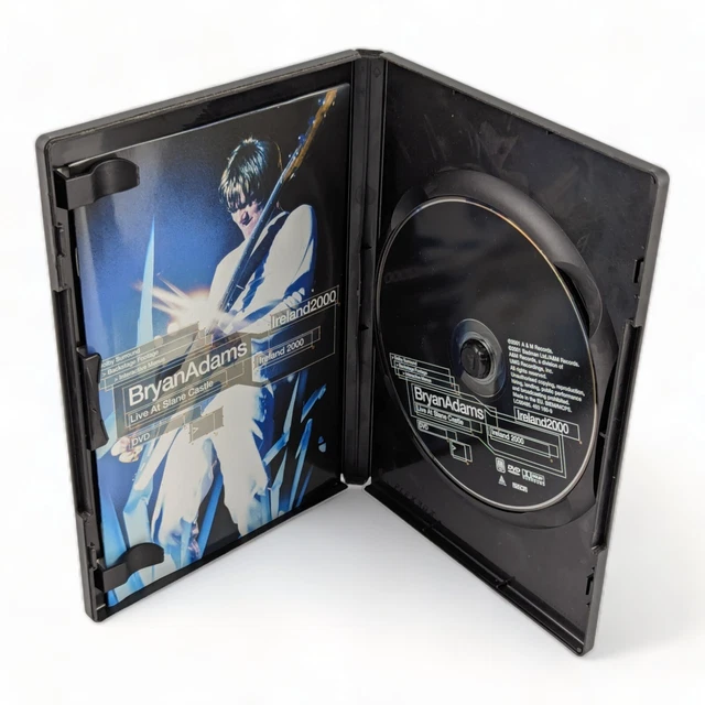 BRYAN ADAMS - Live At Slane Castle Music DVD Live in IRELAND 2000 $11.88 - PicClick CA
