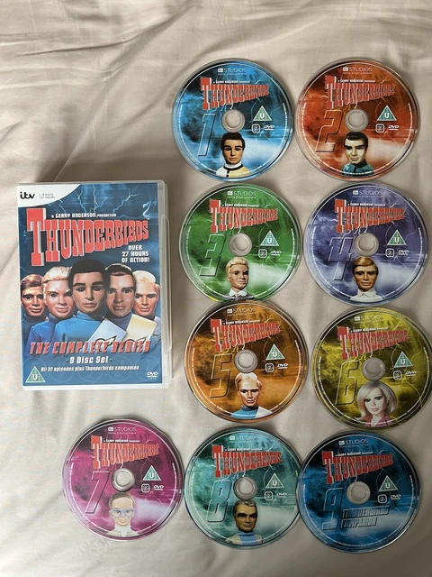 THUNDERBIRDS - COMPLETE Series DVD Boxset £8.99 - PicClick UK