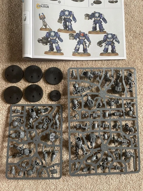 WARHAMMER LEVIATHAN SPACE Marine Primaris Terminator Assault Cannon New ...
