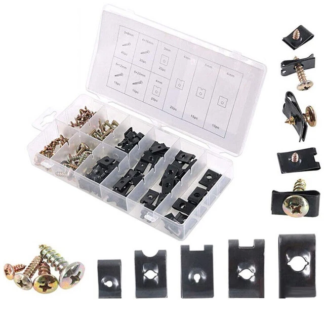 KIT FIABLE D'ASSORTIMENT de vis ?? ??crou 170 en 1 U pour un entretien efficace EUR 21,68 ...