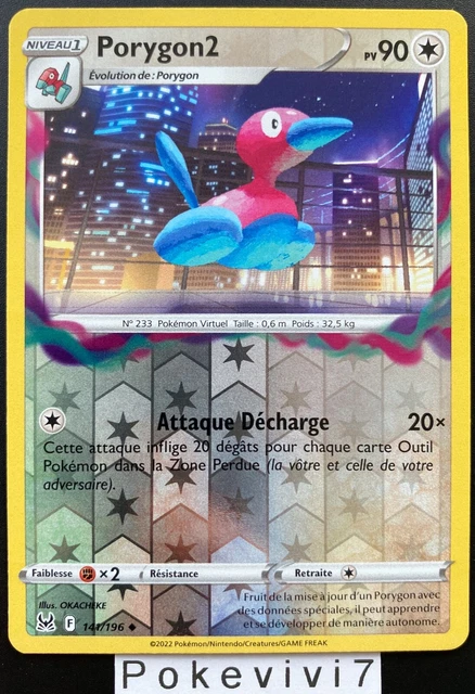 CARTE POKEMON PORYGON2 141/196 REVERSE Epée et Bouclier 11 EB11 FR NEUF EUR 1,90 - PicClick FR