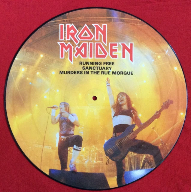 IRON MAIDEN -RUNNING Free- Rare UK 12" Picture Disc (Vinyl Record) £19. ...