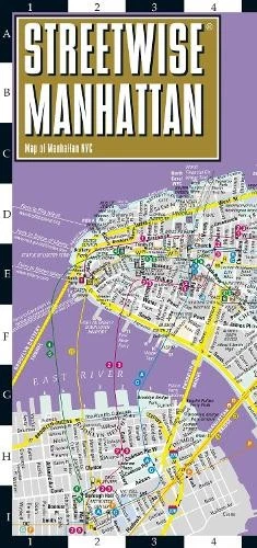 MICHELIN STREETWISE MANHATTAN Map - Laminated City Center Street Map of ...