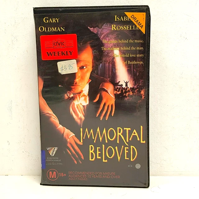 IMMORTAL BELOVED - Big Box Ex Rental Clamshell - VHS Tape $32.50 ...