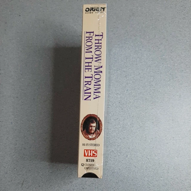 THROW MOMMA FROM the Train VHS 1987 Danny DeVito Billy Crystal NEW ...
